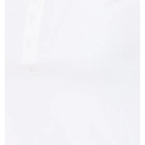 COURREGES Buttoned Short-sleeve Top - White