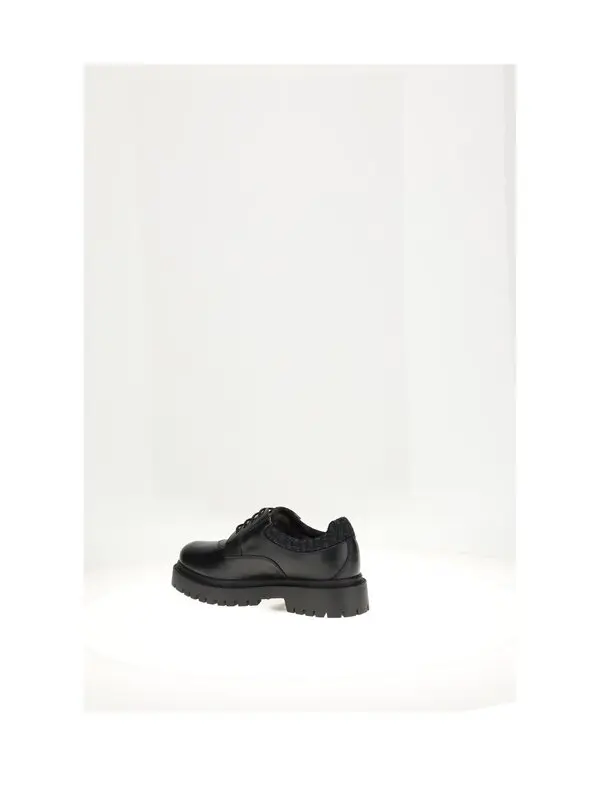Dior Lace Up Oblique Shoes
