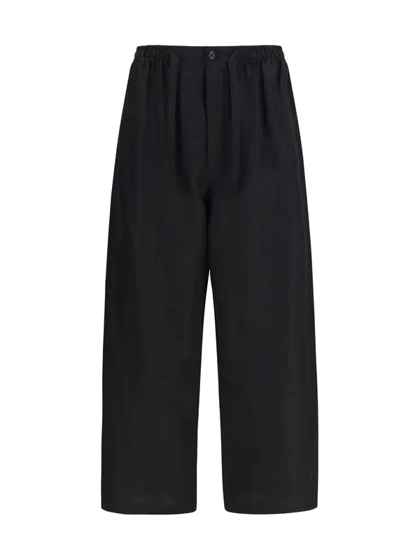 LEMAIRE Pyjama Pants - Black