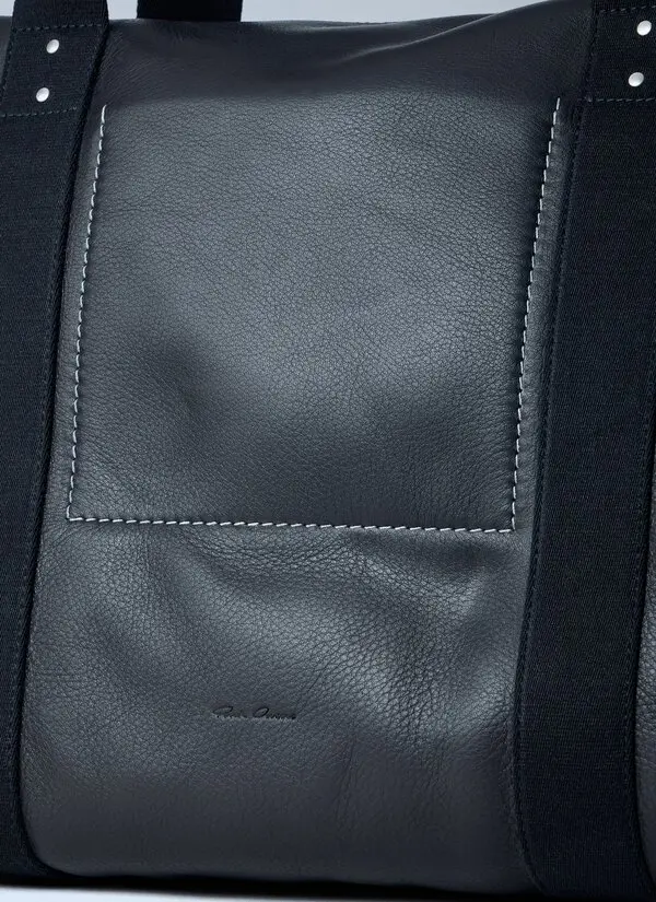 Rick Owens Textured Leather Tote Bag