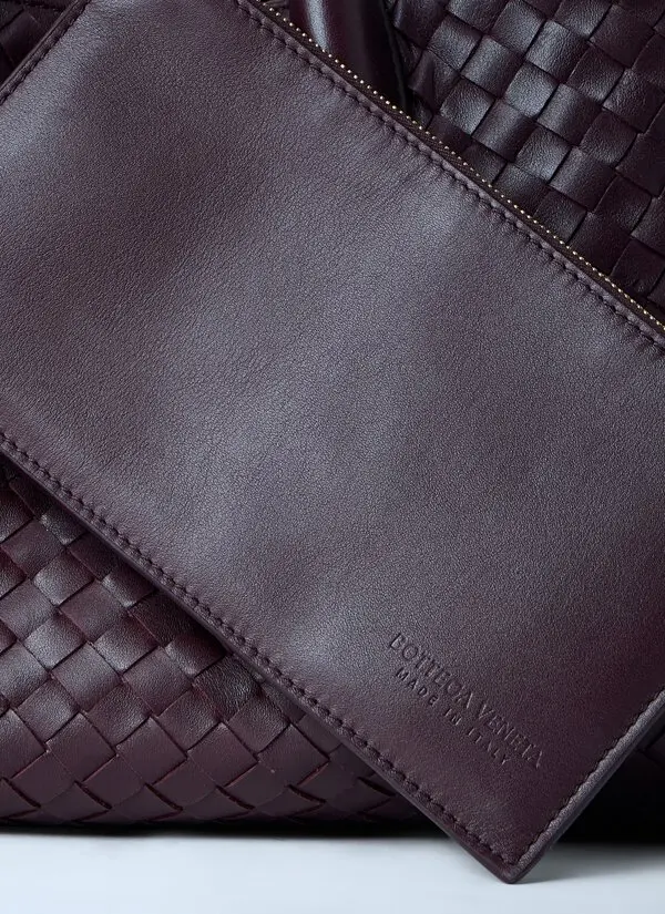 Bottega Veneta Pinacoteca Intrecciato Leather Shoulder Bag - Multicolor