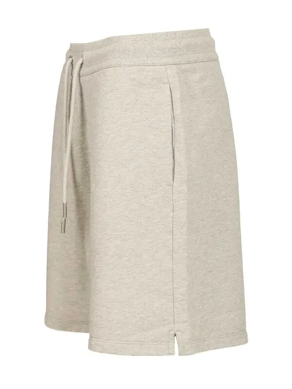 Ami Cotton Fleece De Coeur Shorts