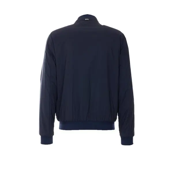 Herno Zip-up Turtleneck Jacket - Blue