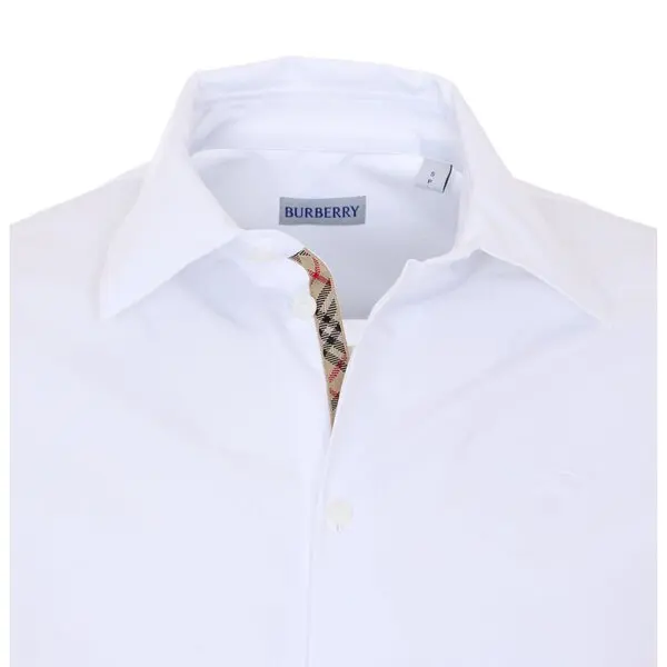 Burberry Shirt With Check Detail