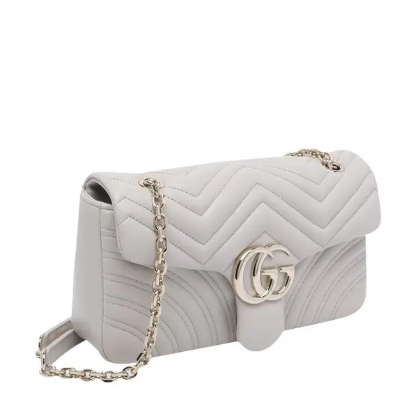 Gucci Gg Marmont Medium Shoulder Bag - Gray