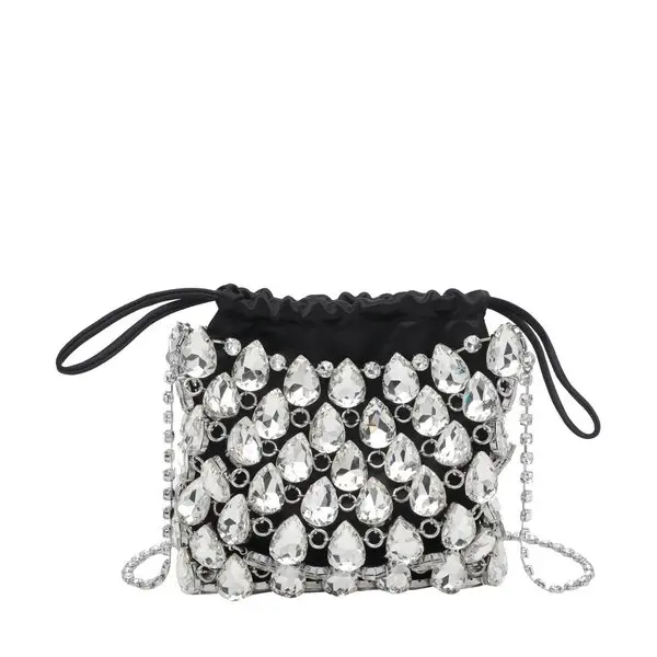 SELF-PORTRAIT Embellished Mini Handbag