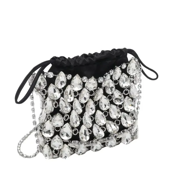 SELF-PORTRAIT Embellished Mini Handbag