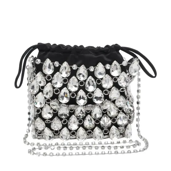 SELF-PORTRAIT Embellished Mini Handbag