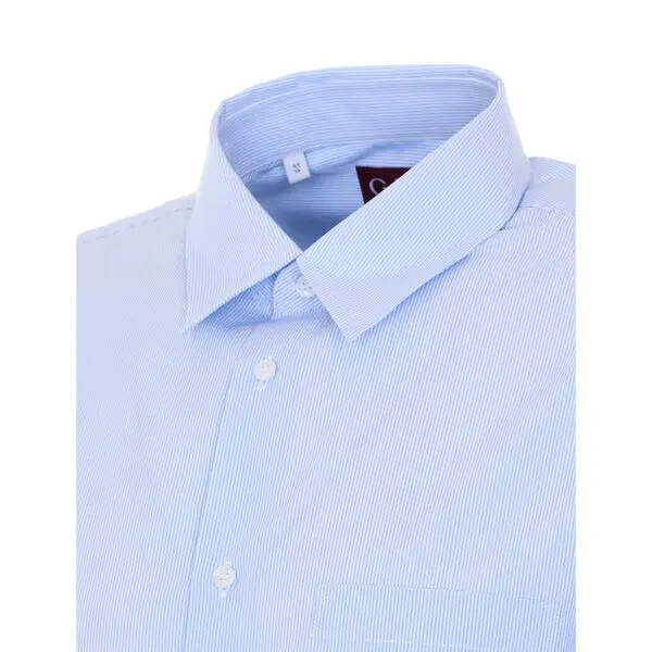 Gucci Striped Shirt With Web Logo