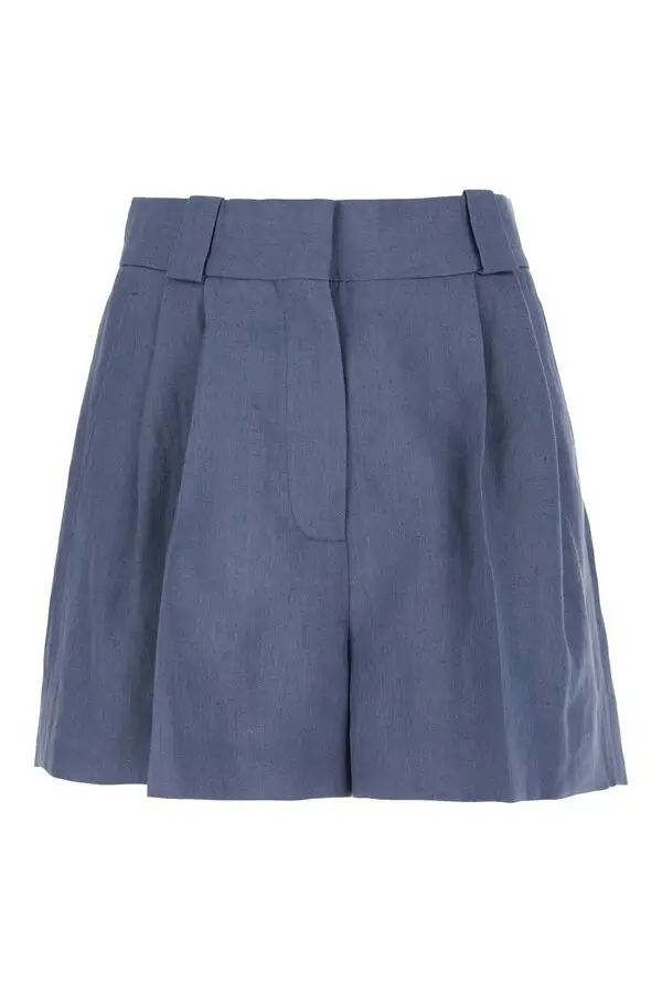 BLAZÉ MILANO Tailored Pleated Shorts - Multicolor