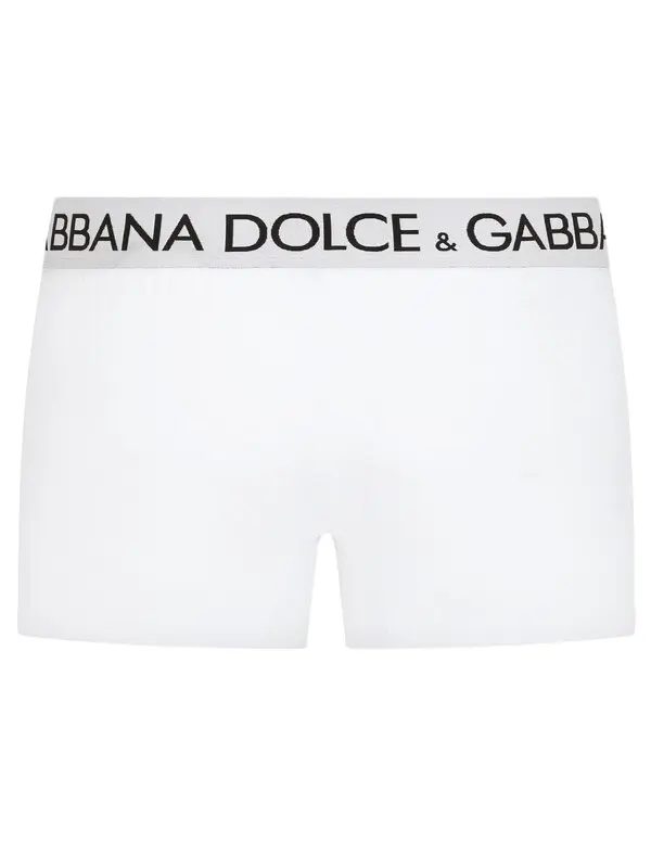 Dolce & Gabbana Regular Fit Boxer Shorts - White