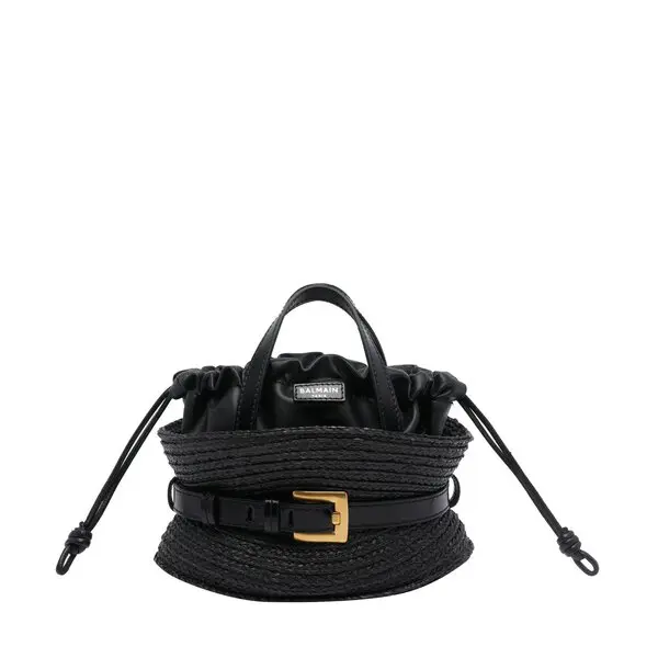 Balmain Shuffle Handbag - Black