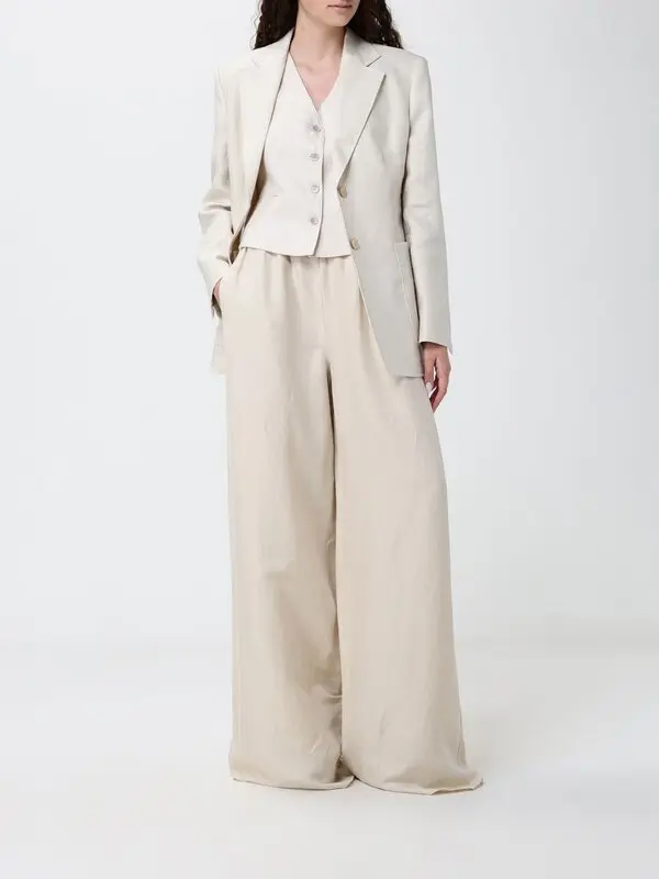 Max Mara Tailored Jacket With Embellished Sleeves