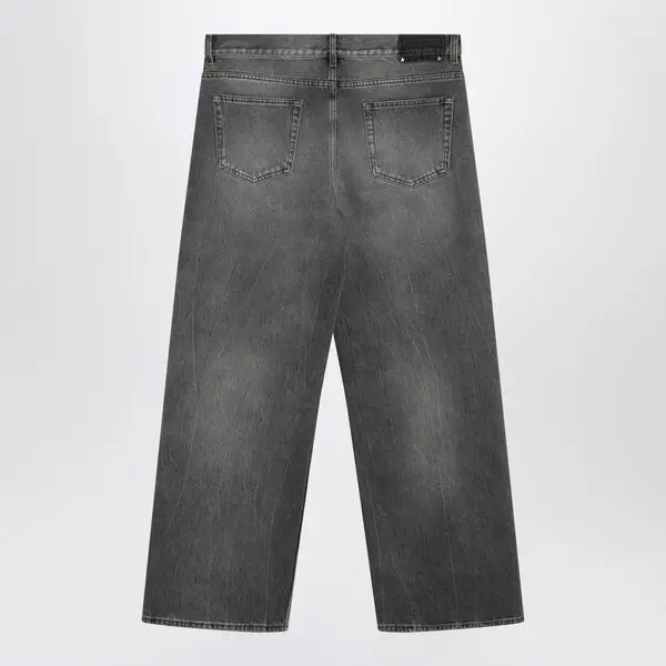 GOLDEN GOOSE Wide Leg Washed Denim Jeans
