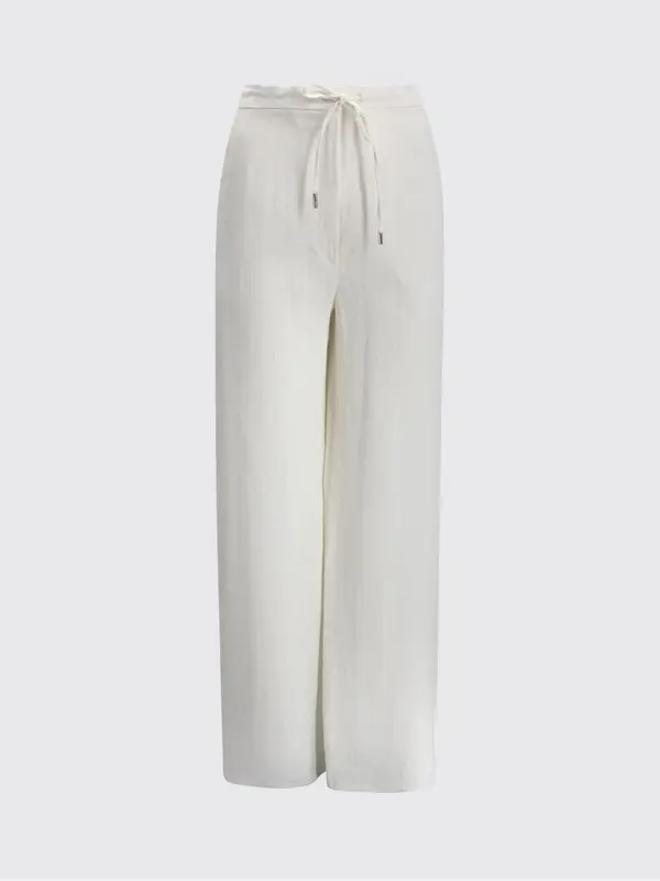 Max Mara Wide Leg Trousers - Cream