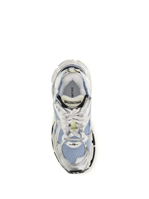 Balenciaga Runner Mesh Sneakers - Multicolor
