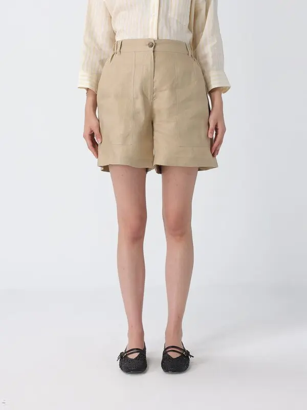 Max Mara Linen Shorts