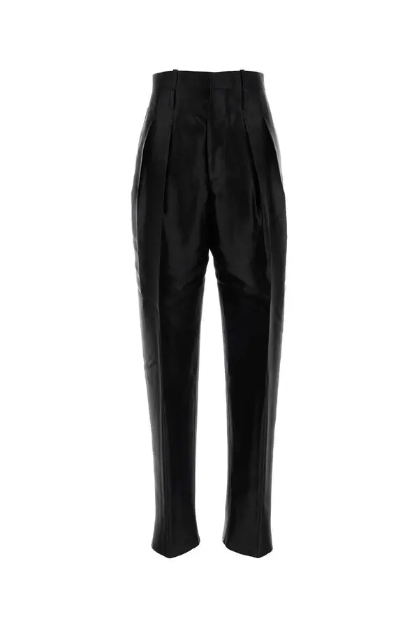 Bottega Veneta Taffeta Pants - Black