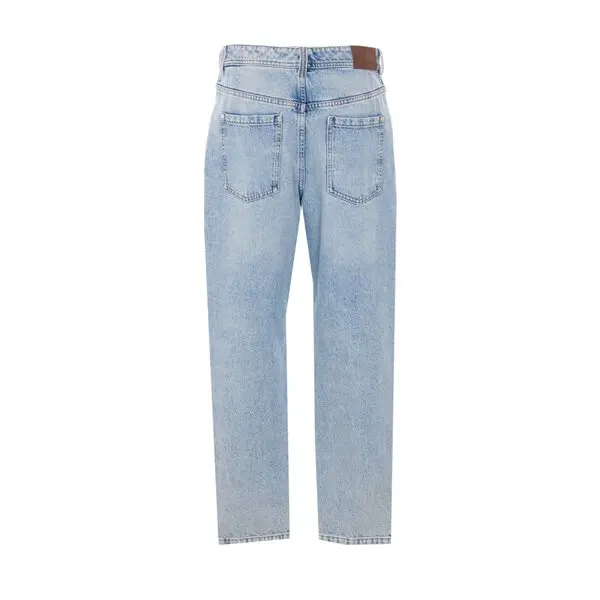 Brunello Cucinelli Baggy Tapered Fit Denim Trousers - Blue