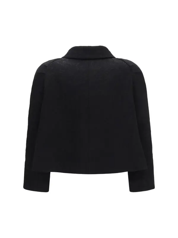 Dries Van Noten Cropped Jacket With Jewel Buttons