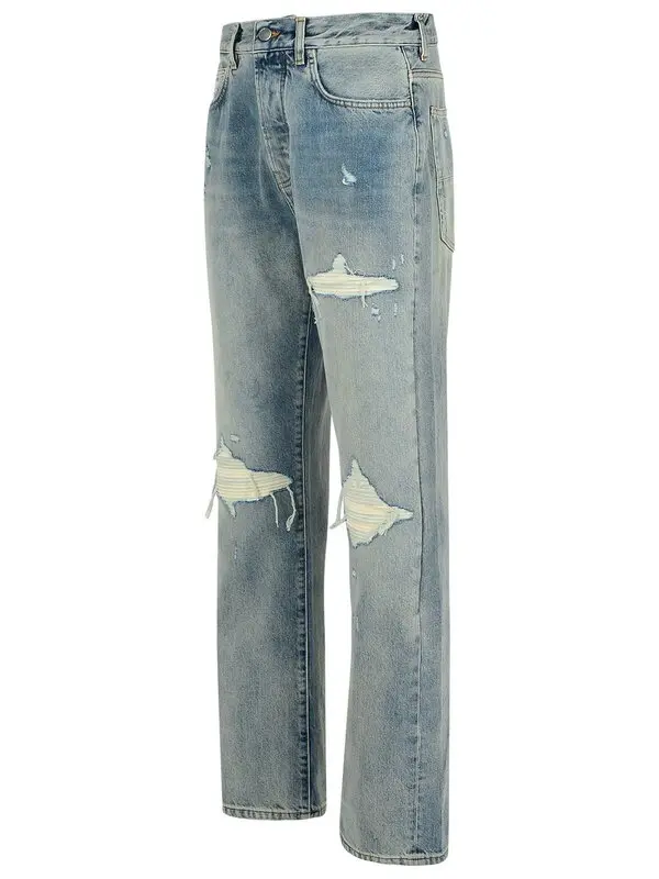 Amiri Mx1 Light Cotton Jeans - Blue