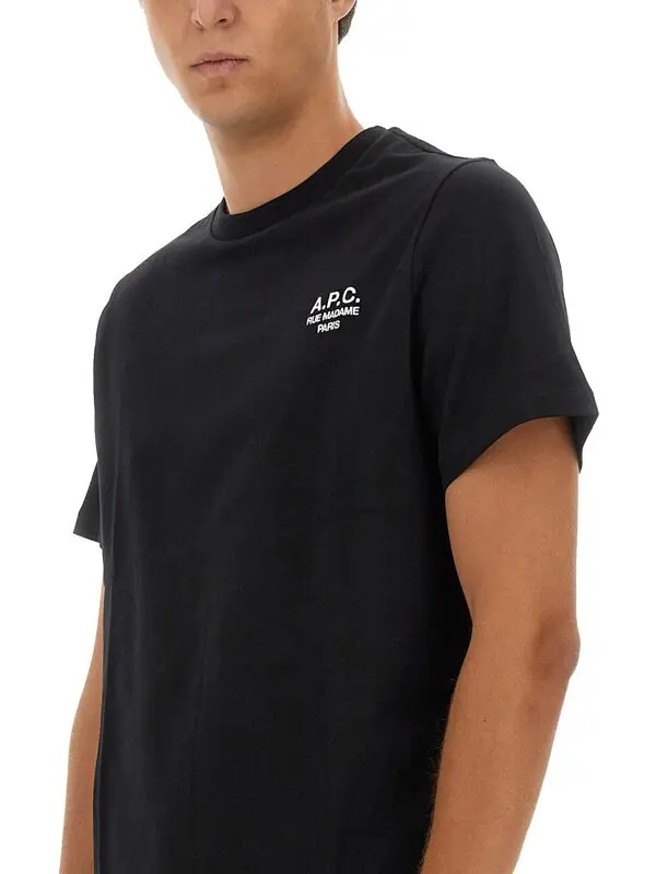 A.p.c. Cotton T-shirt - Black