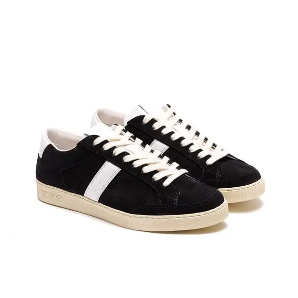 TOM FORD Suede And Leather Sneakers