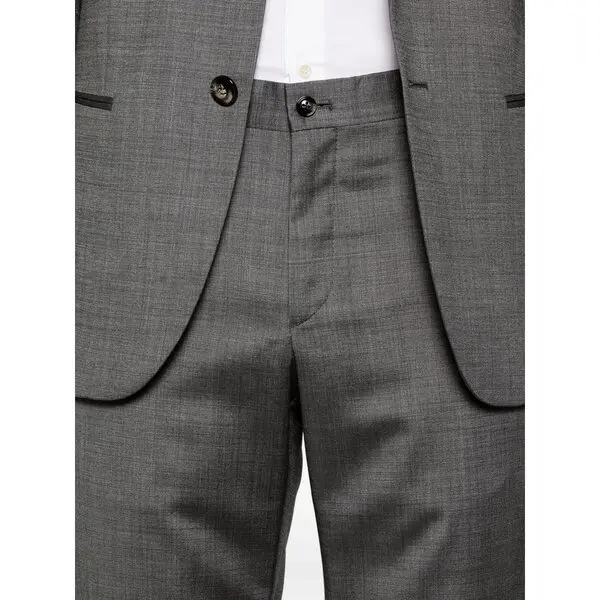 Giorgio Armani Grey Suits Single Breasted Suits