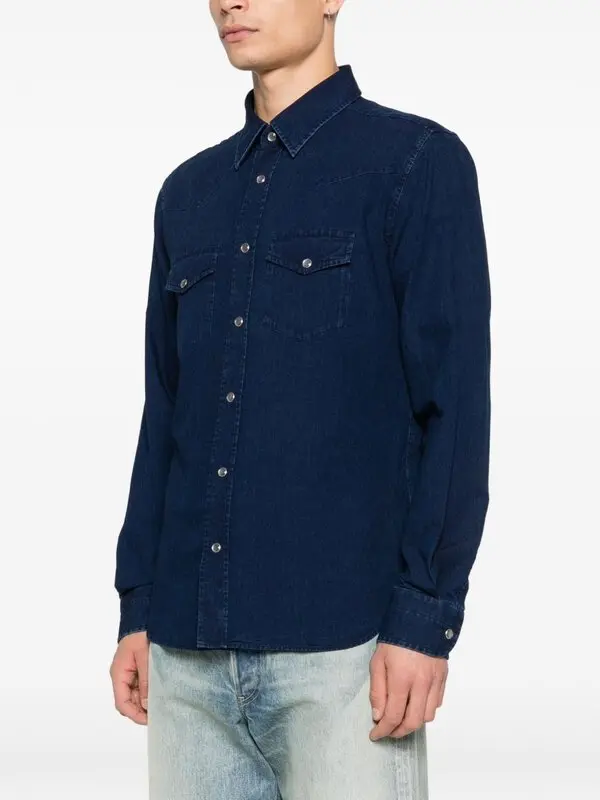 TOM FORD Lightweight Denim Western Shirt