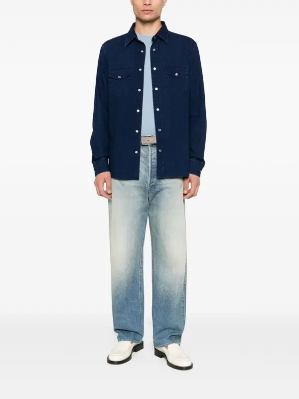 TOM FORD Lightweight Denim Western Shirt