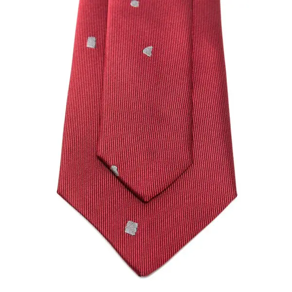 VIVIENNE WESTWOOD Silk Tie With Orb Embroidery