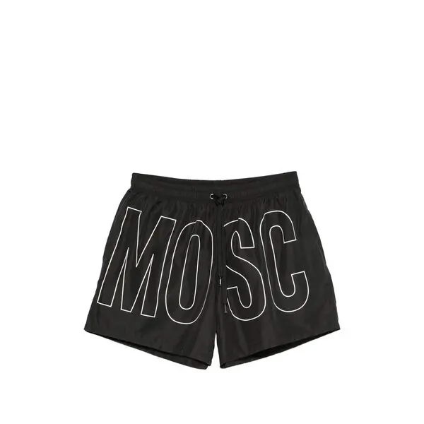 Moschino Beachwear Swim Shorts - Black