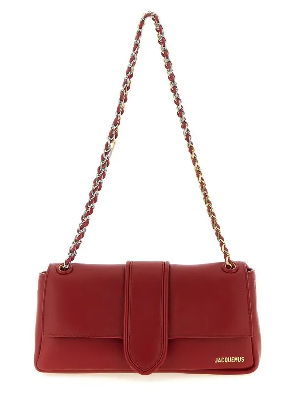 Jacquemus Le Bambino Chaîne Shoulder Bag - Red