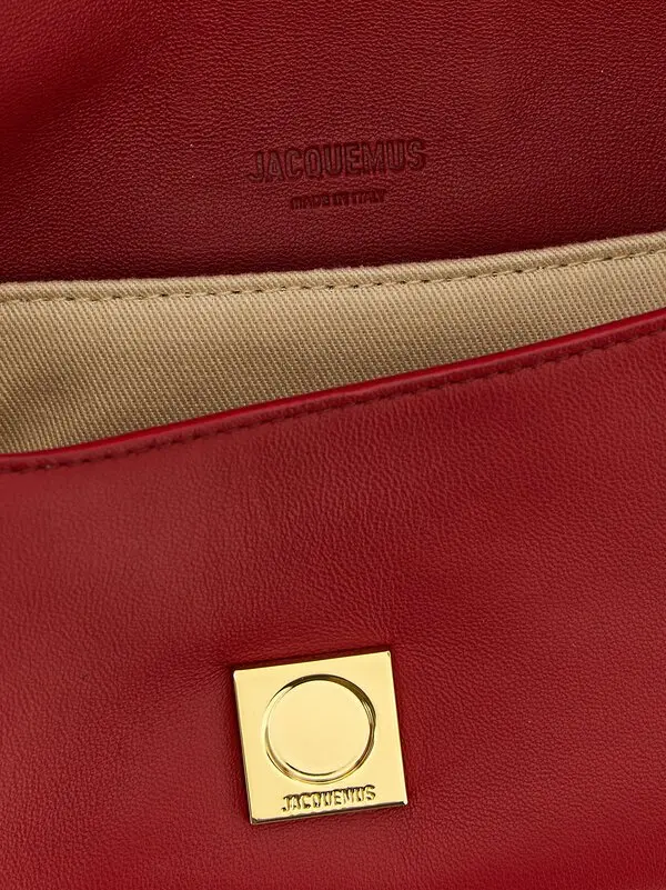Jacquemus Le Bambino Chaîne Shoulder Bag - Red