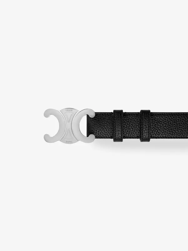 Celine Triomphe Leather Belt