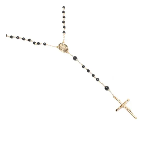 Dolce & Gabbana Rosary-style Necklace With Cross