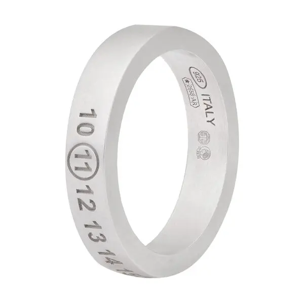MAISON MARGIELA Numerical Ring - Silver