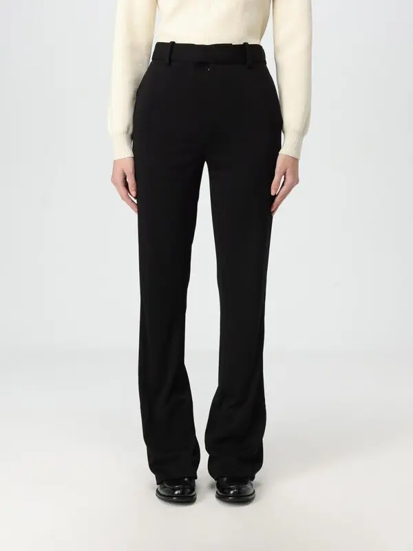Bottega Veneta Viscose Pants - Black