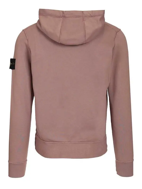 Stone Island Hooded Full Zip Sweatshirt