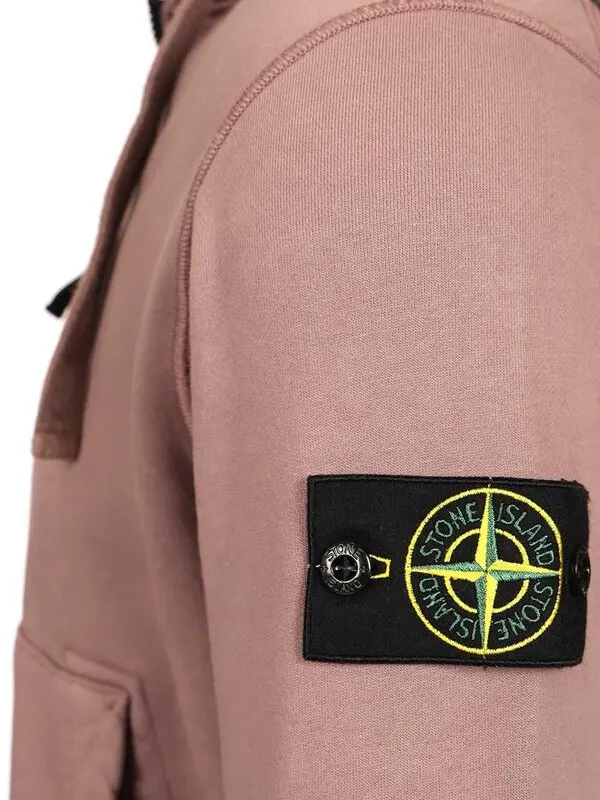 Stone Island Hooded Full Zip Sweatshirt