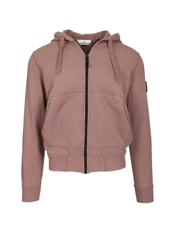 Stone Island Hooded Full Zip Sweatshirt