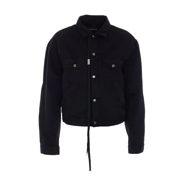 ANN DEMEULEMEESTER Cotton Denim Jacket