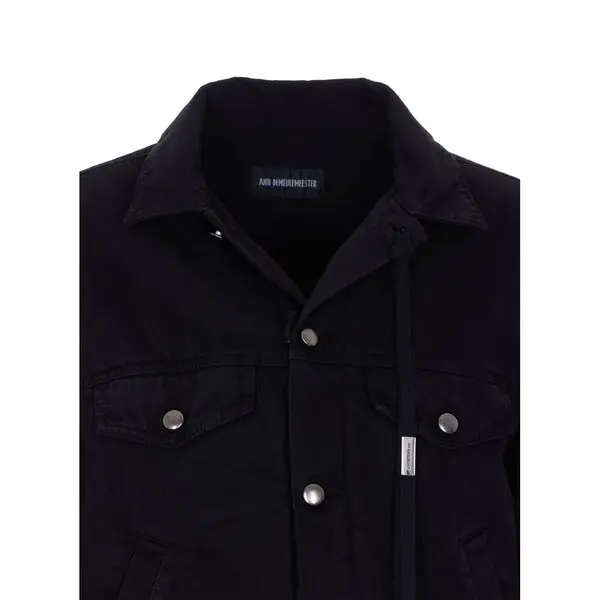 ANN DEMEULEMEESTER Cotton Denim Jacket