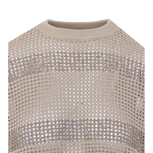 Brunello Cucinelli Perforated Knit Sweater