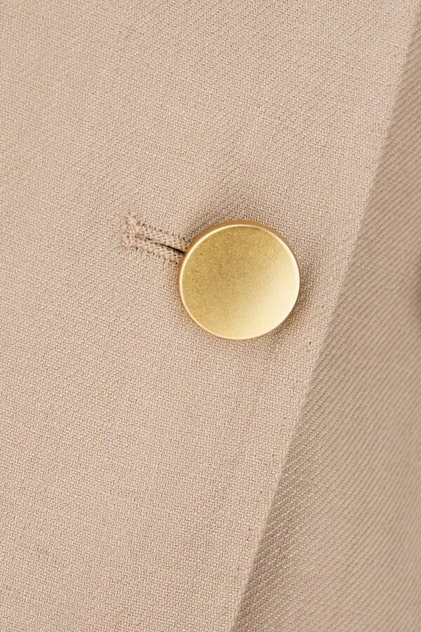 Tagliatore Double-breasted Blazer With Gold-tone Buttons - Multicolor