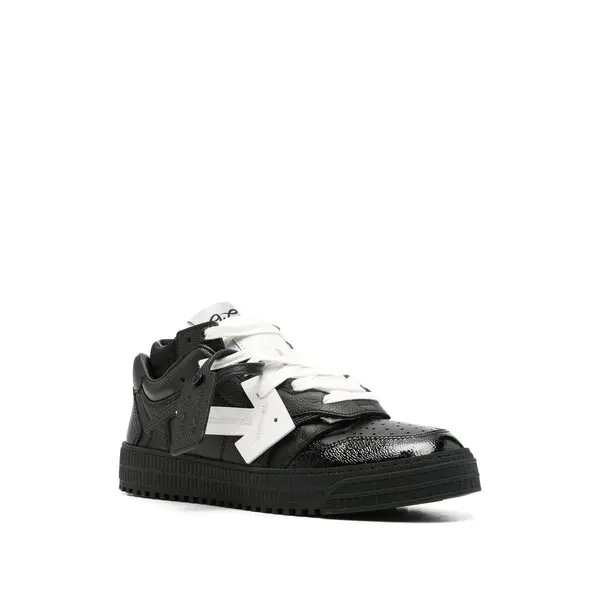 Off-White Arrow Motif Perforated Lace-up Trainers