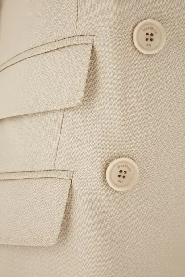 Max Mara Double-breasted Blazer - Multicolor