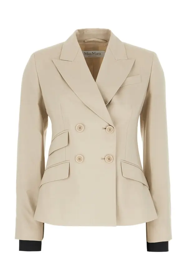 Max Mara Double-breasted Blazer - Multicolor