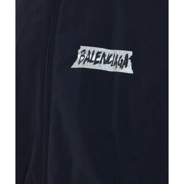 Balenciaga Masking Tape Track Jacket - Black