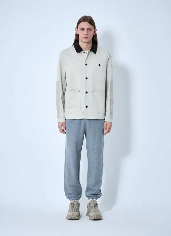 Moncler Frgmt Hiroshi Fujiwara Geike Cotton Twill Jacket With Corduroy Collar
